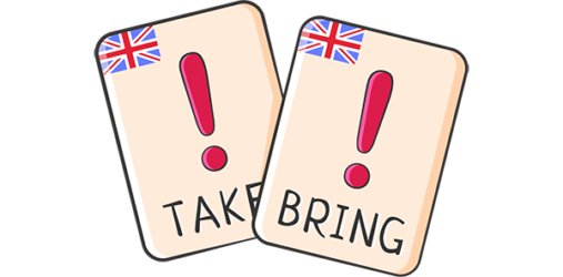 Разница между bring, take, fetch, deliver, carry: употребление, примеры ...